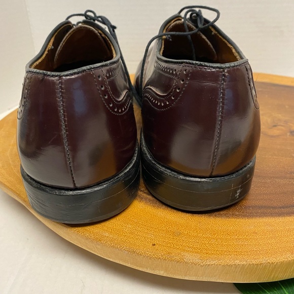 Allen Edmonds | Shoes | Allen Edmonds Marlow Burgundy Leather Wing Tip ...